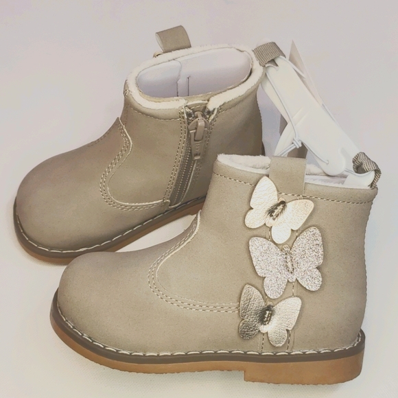 H&M | Shoes | New Hm Girls Butterfly Boots | Poshmark